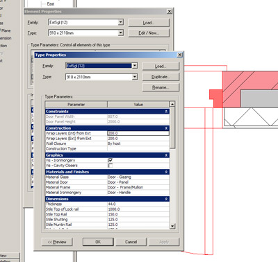 Revit 9.1 Wall Wraps on cavity walls